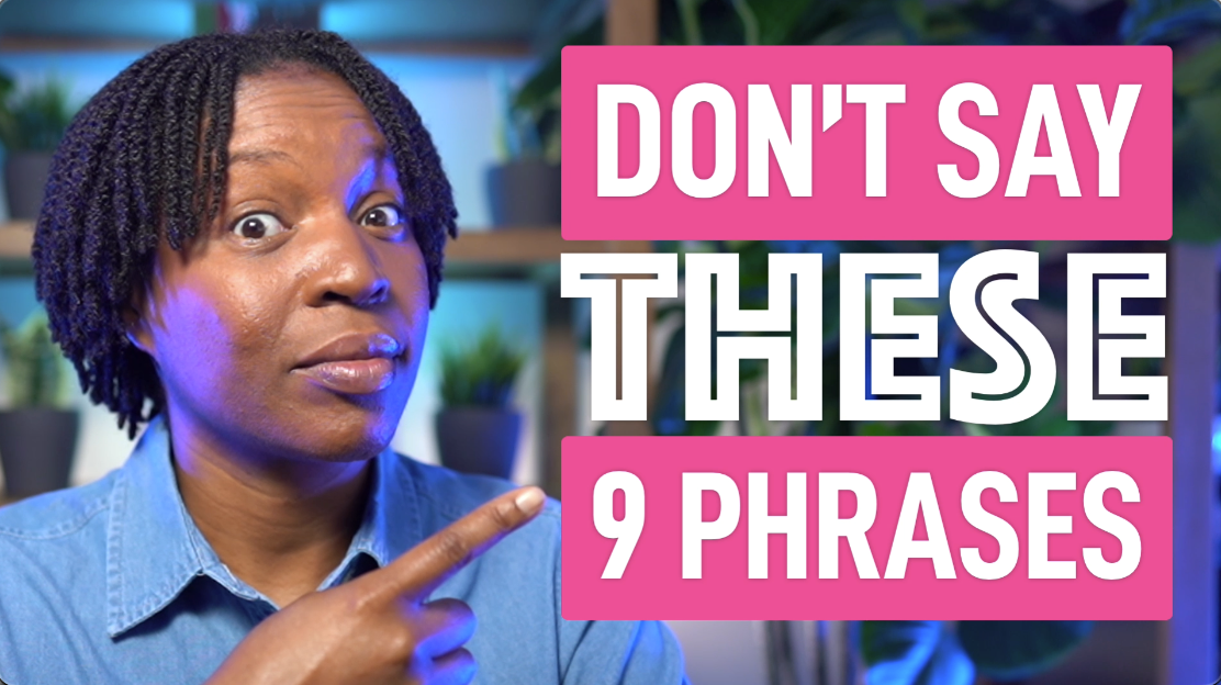 9 THINGS EVERY ENGLISH LEARNER MUST STOP SAYING - Speak English with ...