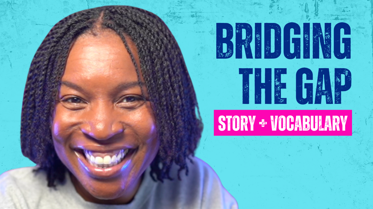 STORY + VOCABULARY | "Bridging The Gap" - Speak English with Tiffani